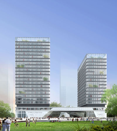 Inno Olympic Plaza by KSP Jürgen Engel Architekten International GmbH