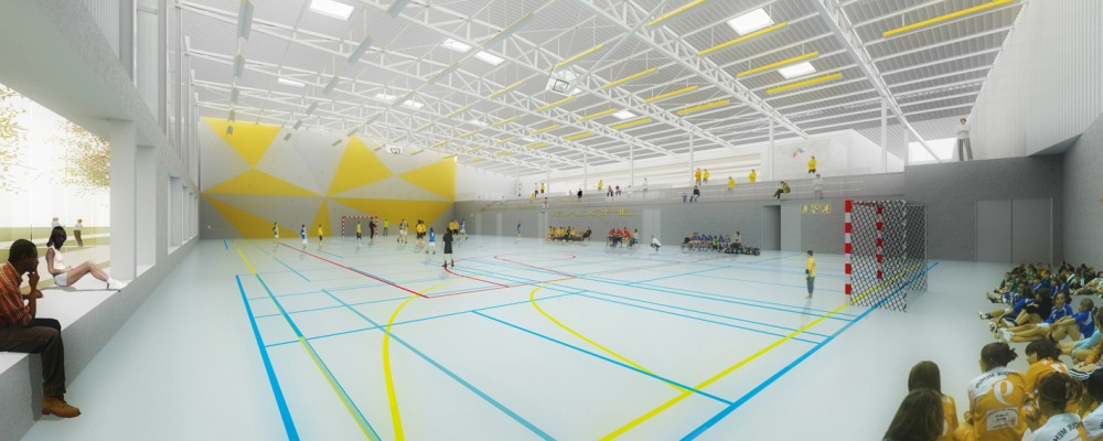 Saint-Laurent’s Sports Complex by DATA Architects