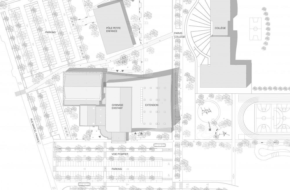 Saint-Laurent’s Sports Complex by DATA Architects