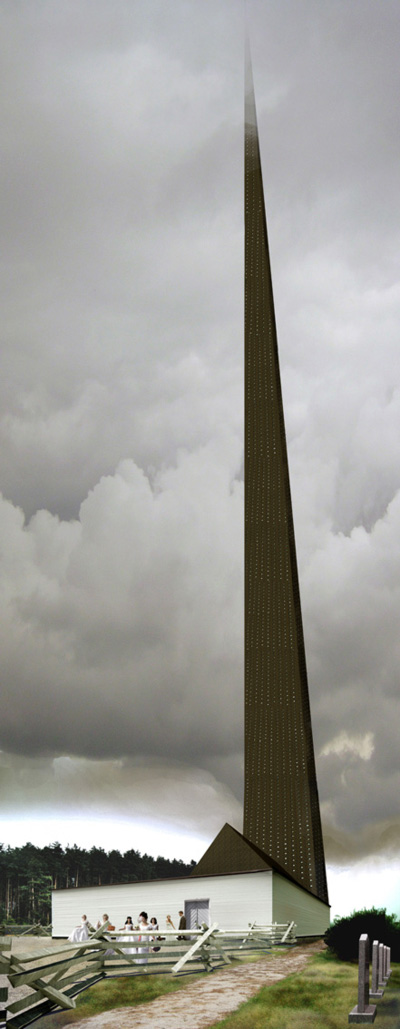 New Våler Church by Visiondivision