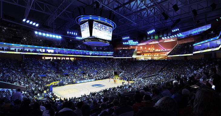 New Golden State Warriors Arena by Snøhetta + AECOM
