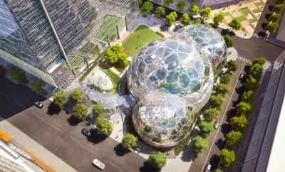 Seattle Approves Amazon's Biosphere Headquarters by NBBJ