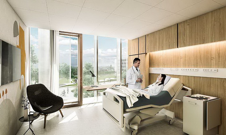 New North Zealand Hospital by C.F. Møller Architects