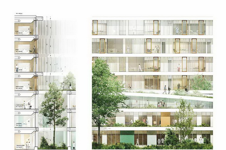 New North Zealand Hospital by C.F. Møller Architects