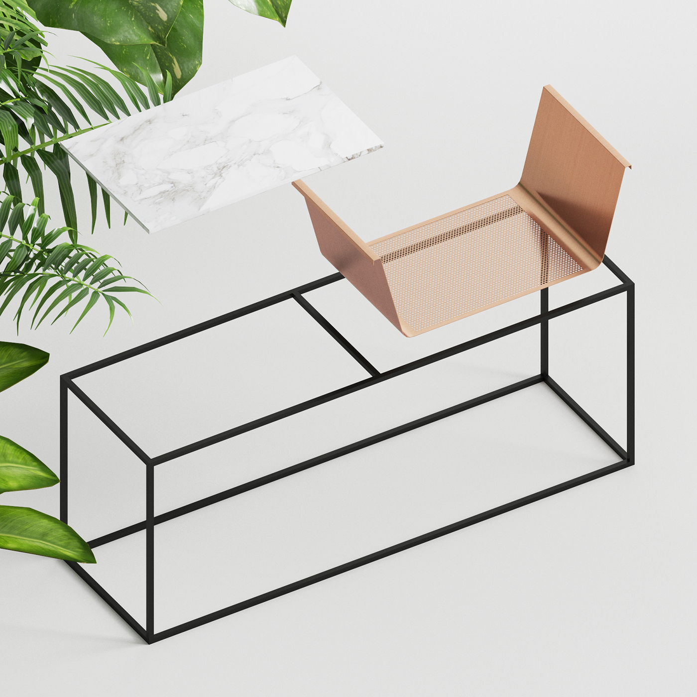 perfore-side-table-1 - Archiscene - Your Daily Architecture & Design Update