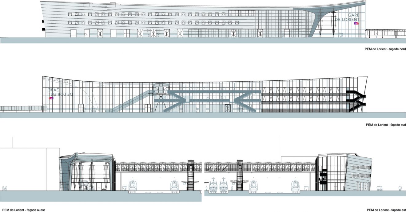 Lorient Multimodal Hub by AREP - Archiscene - Your Daily Architecture