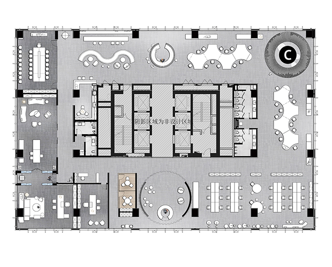 Sample Office for Poly•Future Metropolitan by CUN Design