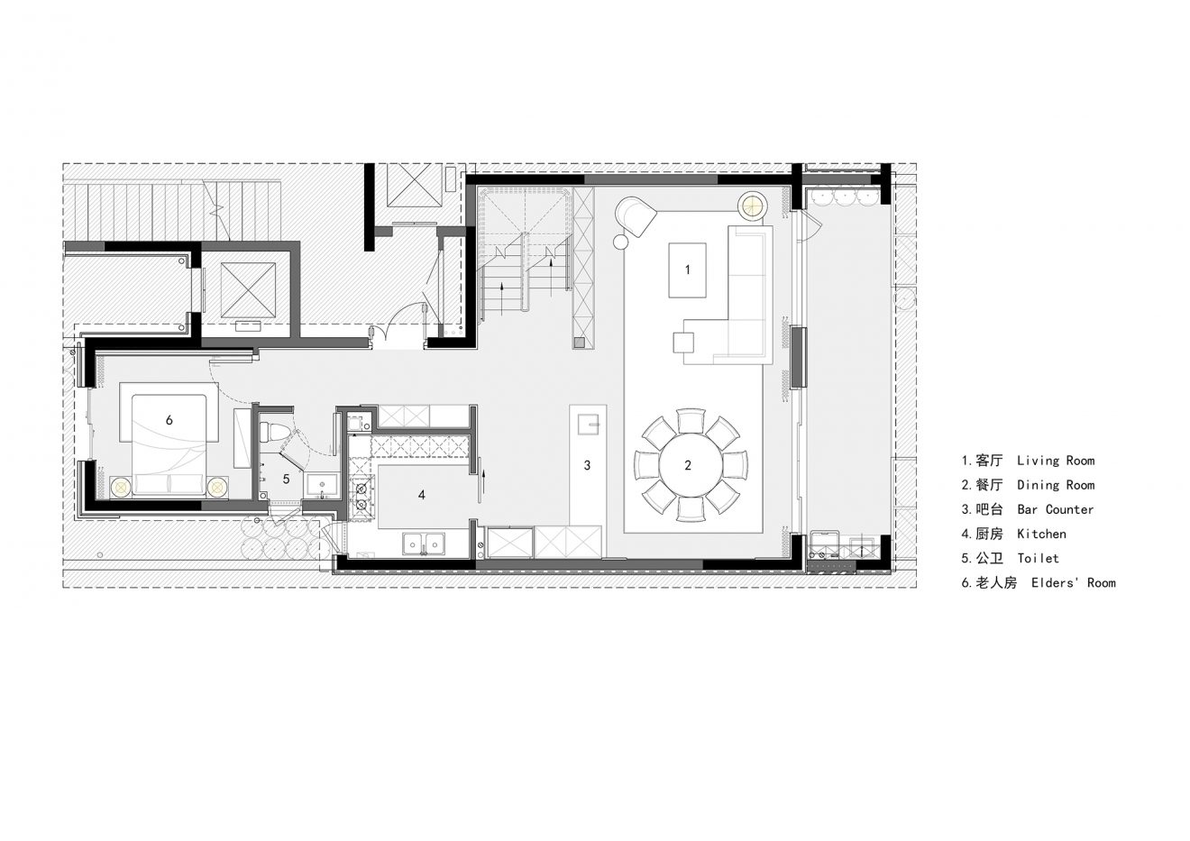 1F Plan - Archiscene - Your Daily Architecture & Design Update