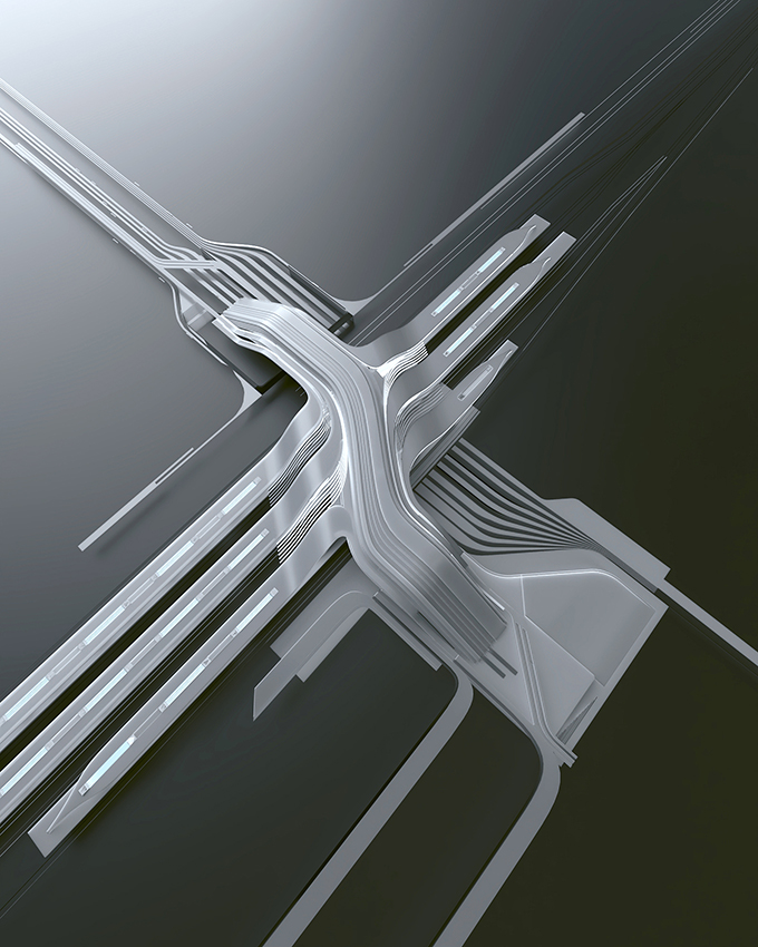 Ülemiste Terminal Competition Winning Project by Zaha Hadid Architects
