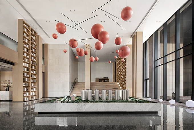 Wang Jing Mansion Sales Center by ONE-CU Interior Design Lab