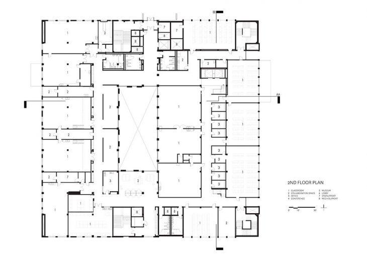 2ND FLOOR PLAN-1 - Archiscene - Your Daily Architecture & Design Update