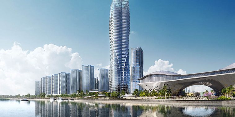 Tower for Basel II by Herzog & de Meuron