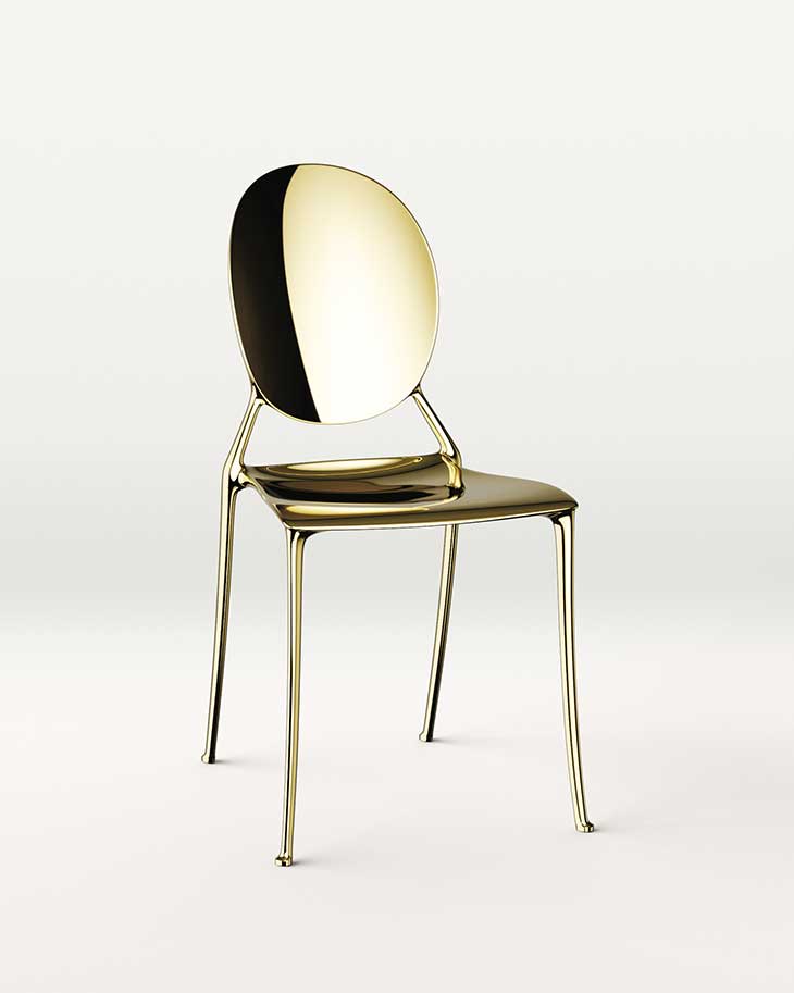 Dior Medallion Chair by Philippe Starck