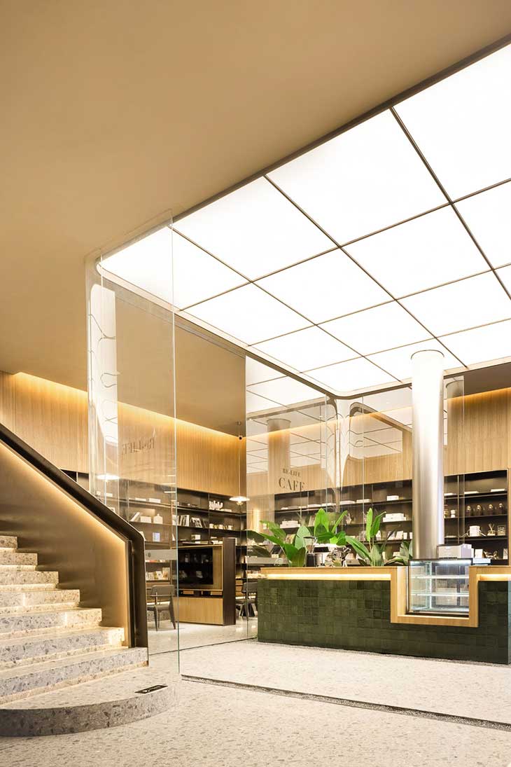 Jingke City Light Sales Center designed by AOD