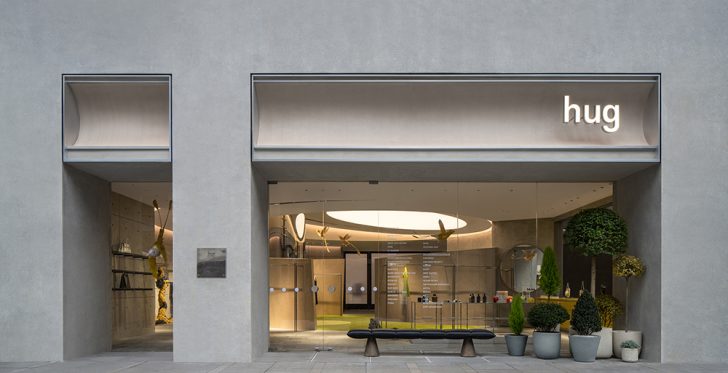 ATMOSPHERE Architects design hug City Flagship Store