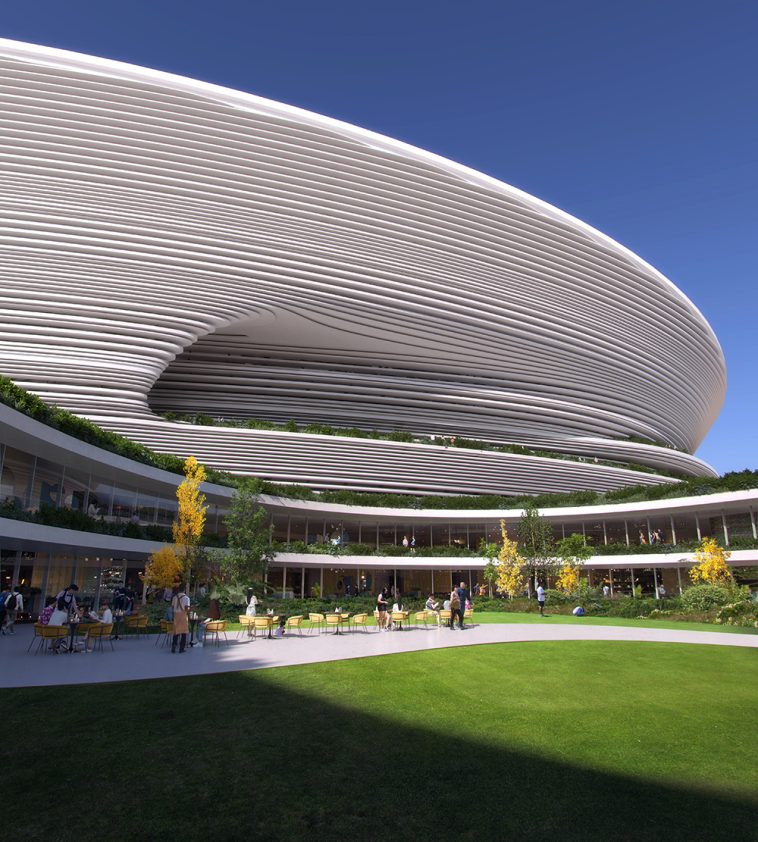 Render by Proloog, Image courtesy of © Zaha Hadid Architects ...