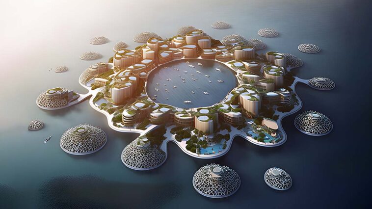 Luca Curci Architects designs FLOATING CITY