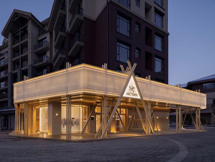 STILL YOUNG designs New ARC'TERYX Store