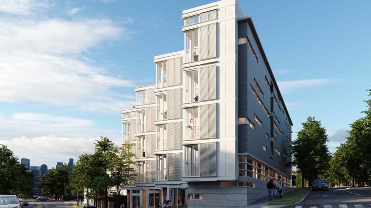 The Bridge Way Mixed-Use Building by KOArchitecture