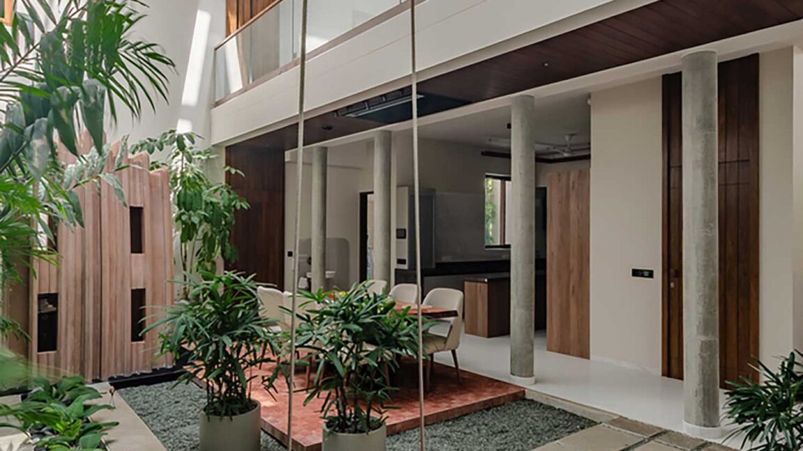 The Breathing House by AANGAN Architects