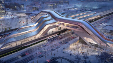 Beijing New Airport and ADPI and Zaha Hadid Architects