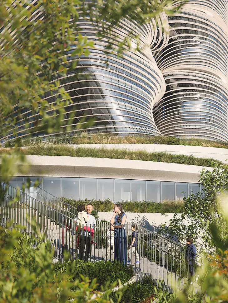 ZHA, Yidan Centre, Render by Atchain (3) - Archiscene - Your Daily ...