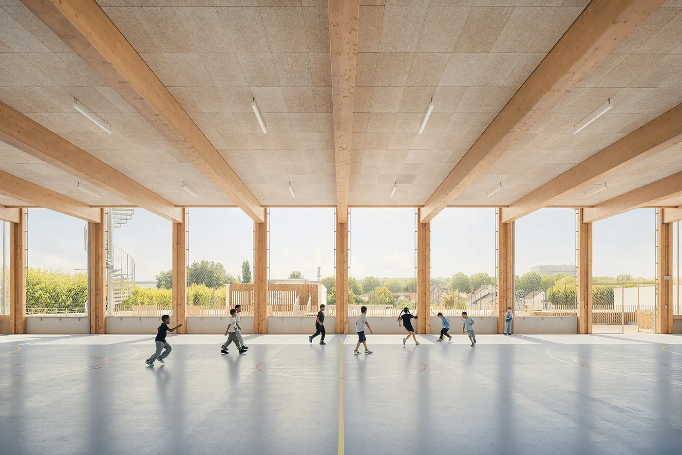 Simone Veil School © Vladimir de Mollerat du Jeu -1 (18) - Archiscene - Your Daily Architecture ...